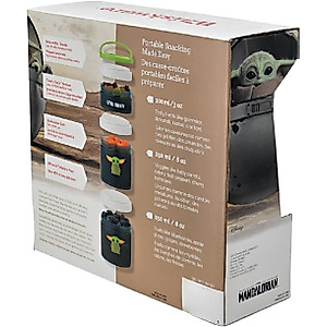 Whiskware - Stackable Snacking Containers, 3 Pack, The Mandalorian, Standard, Blue, 1591321