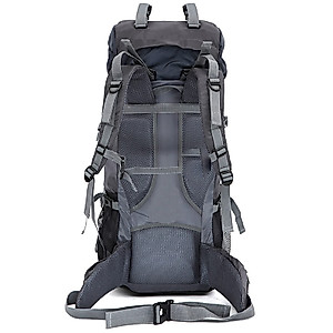 LZJDS Hiking Backpack for Women Men Travel Backpack Large Capacity Waterproof Daypack,Blue