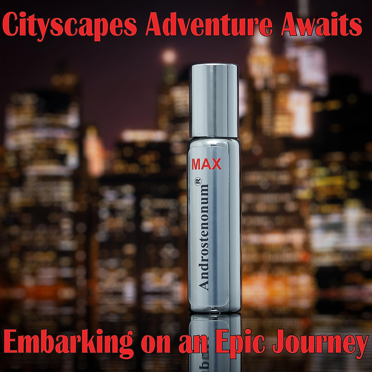 'ANDROSTENONUM MAX 100% Pheromone for men 8ml Human Pheromones Ultra Strong for Him Long Lasting Pheromone Cologne with Musky Scent Mens