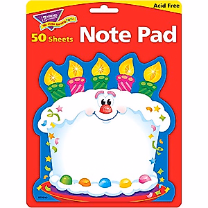 Trend Bright Birthday Shaped Note Pad