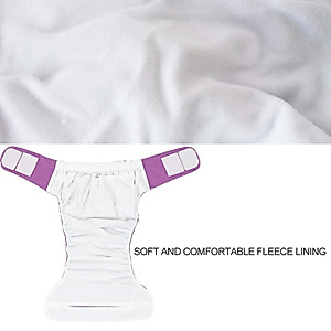 Joyzan Adult Cloth Diaper, Reusable Washable Nappy Cover Men Incontinence Care Leak Proof Pant Waterproof Adjustable Underwear Breathable Wrap Protection Disability Seniors Elderly Women Patients Teen