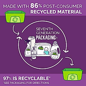 Seventh Generation Hand Soap, Lavender Flower & Mint, 12 oz, 8 Pack (Packaging May Vary)