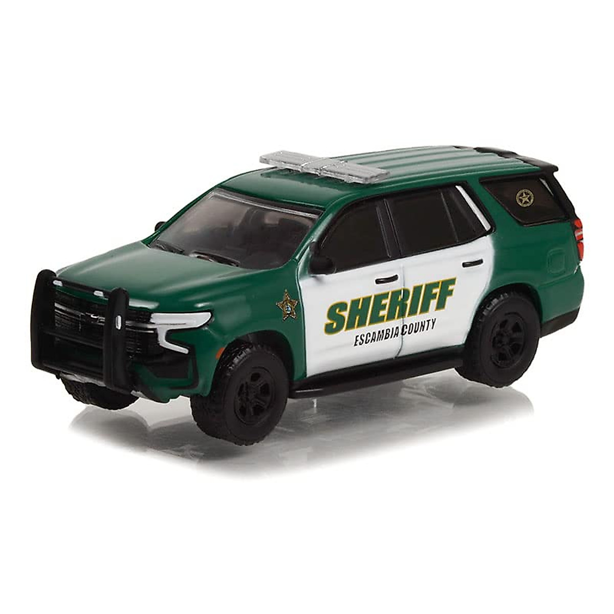 Greenlight 30381 Hot Pursuit - 2021 Chevy Tahoe Police Pursuit Vehicle (PPV) - Escambia County Sheriff, Pensacola, Florida (Hobby Exclusive) 1:64 Scale Diecast