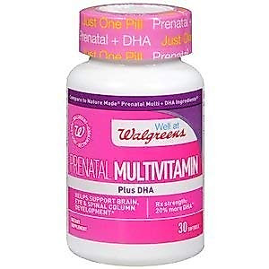 Walgreens Prenatal Multivitamin Plus DHA, Softgels, 30 ea