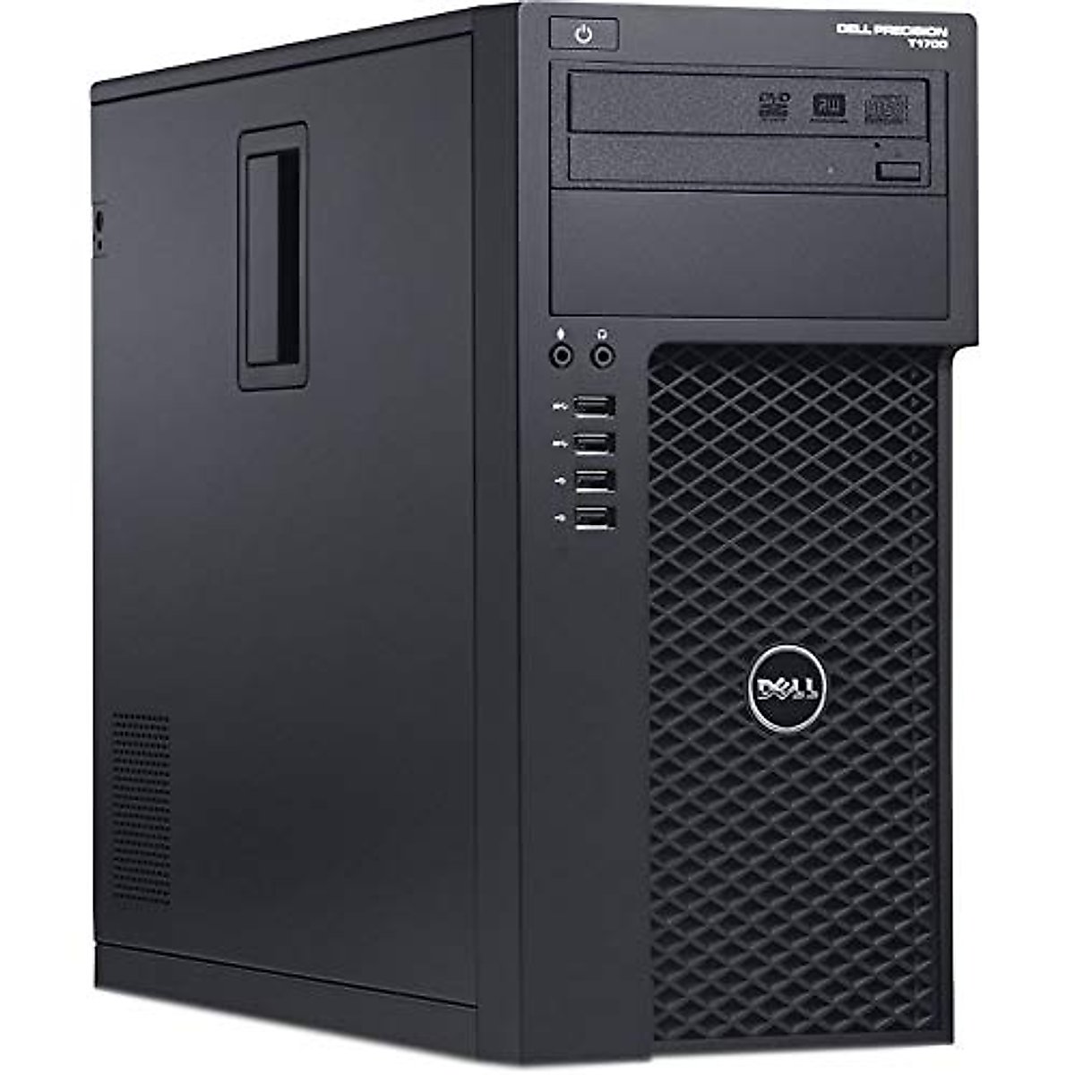 Dell Precision T1700 Workstation, Quad-Core i7 4770 Upto 3.9GHz, 16GB DDR3, 1TB SSD + 500GB HDD, 4K 3-Monitor Support(2X DP x 1 VGA), WiFi, Bt 4.0, DVD-RW, USB 3.0, Win 10 Pro(Renewed)