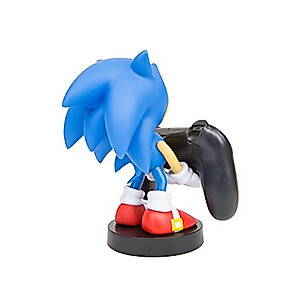 Exquisite Gaming: Sonic - Mobile Phone & Gaming Controller Holder, Sonic The Hedgehog Device Stand, Cable Guys, Sony Licensed Figure