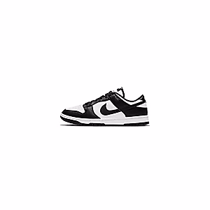 Nike Dunk Low Retro Men's Basketball Shoes, White Black White, 11 US