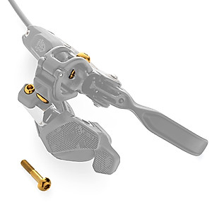 Terske Gold Titanium Brake & Shift Lever Mountain Bike Bolt Kit fits SRAM Matchmaker