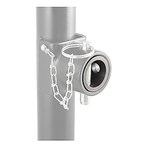 CURT 28931 Replacement Swivel Jack Male Pipe Mount, 9/16-Inch Pin Hole