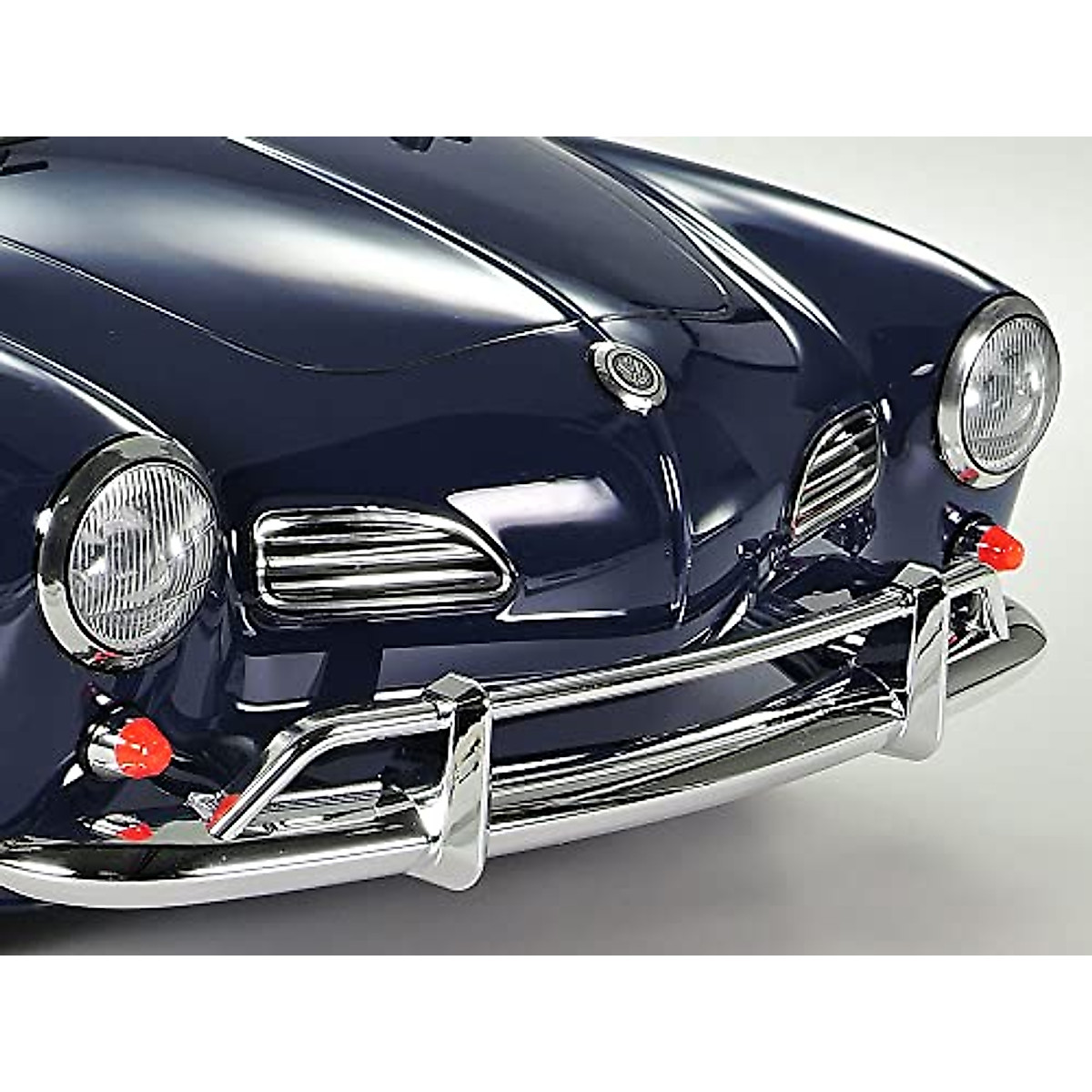 TAMIYA 58677 Volkswagen 1:10 VW Karmann GHIA (M-06L), Remote Controlled Car, RC Vehicle, Model Building, Hobby Crafts