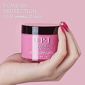 OPI Powder Perfection, Big Apple Red, Red Dipping Powder, 1.5 oz
