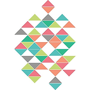 WallPops DWPK2149 Matrix Wall Art Kit, Multicolor