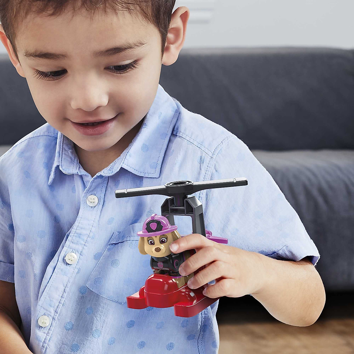 MEGA BLOKS PAW Patrol Toddler Building Blocks Toy, Marshall's Ultimate Fire Truck with 37 Pieces, 2 Figures, Gift Ideas for Kids Age 3+ Years