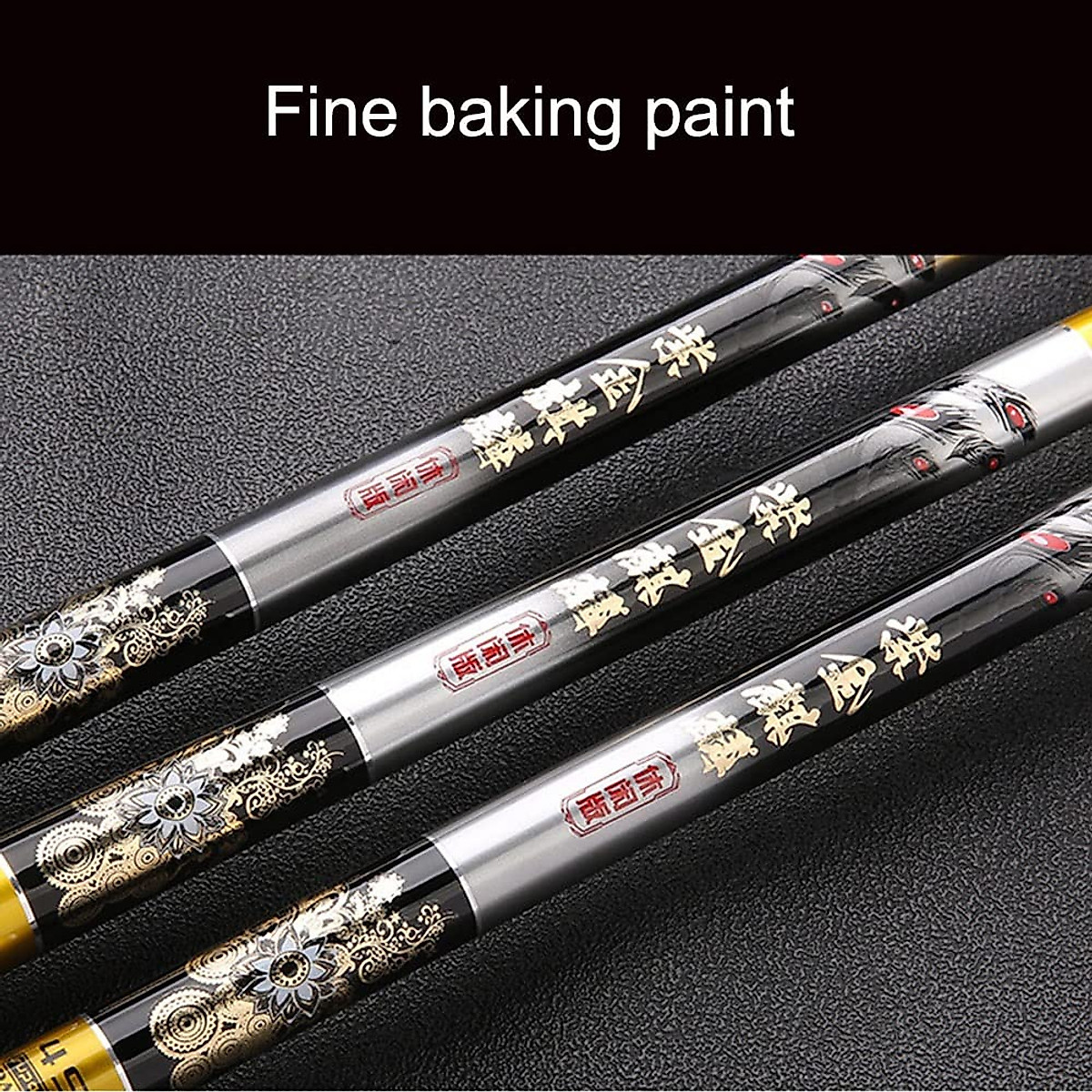 ZFF Fishing Rod Carbon Fiber Hand Pole Ultra Hard Ultralight Carp Rod 3.6m 3.9m 4.5m 4.8m 5.4m 5.7m 6.3m 7.2m 8.1m Rivers Lakes Reservoirs Streams 28 Tone (Size : 4.8m)