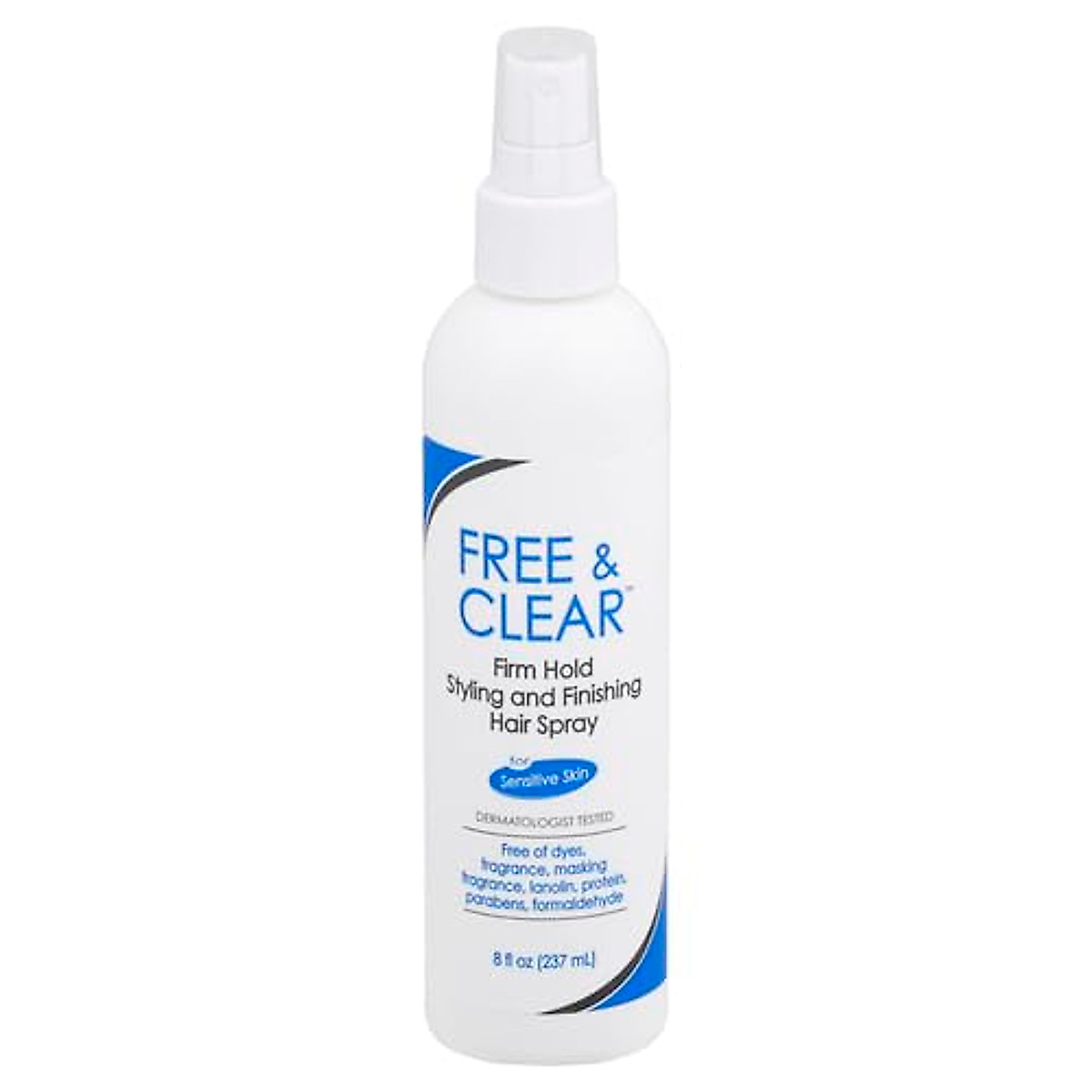 Vanicream Firm Hold Hairspray, Fragrance and Gluten Free, For Sensitive Skin, 8 Ounce, Packaging May Vary