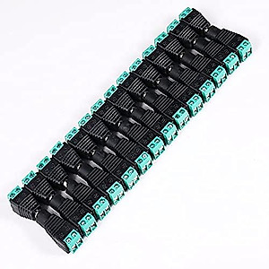 VFLTOOL 28PCS Upgraded DC Power Connector 12V 14PCS Male + 14PCS Female Adapter 2.1 X 5.5MM DC Power Jack Plug Connector for CCTV Camera, Led Strip Light Cable Wire