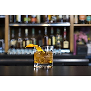 Crafthouse By Fortessa Professional Barware by Charles Joly Signature Collection, 4 Count (Pack of 1), Double Old Fashioned Glass