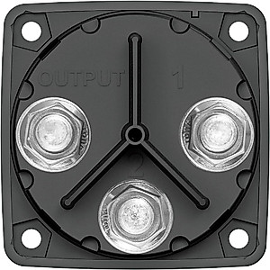 Blue Sea Systems 6007200 m-Series Battery Switch Selector, Black