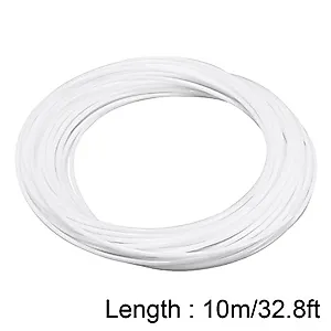uxcell 3D Pen Filament Refills,32.8Ft,1.75mm PLA Filament Refills,Dimensional Accuracy +/- 0.02mm,for 3D Printer,White