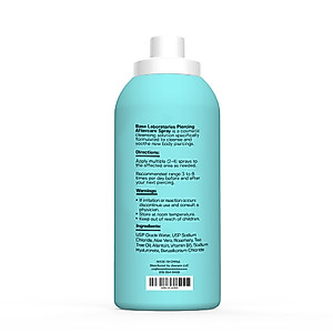 BASE LABORATORIES Piercing Aftercare Spray Kit | 8oz | Aftercare Keloid Bump Removal Spray + Ear Hole Cleaner Earring Cleaner Floss | Sanitizing Nose & Ear Piercing Cleaner - Piercing Bump Spray