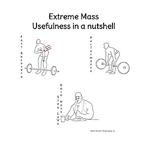 Extreme Mass Vanilla10 lbs (4.54 kg) from Sunshine BioPharma, Mass Gainer Protein Mix Giving The high Calorie, whey, BCAA, creatine, glutamine, Vitamins, Minerals. Improved Formulation, Less Sugar