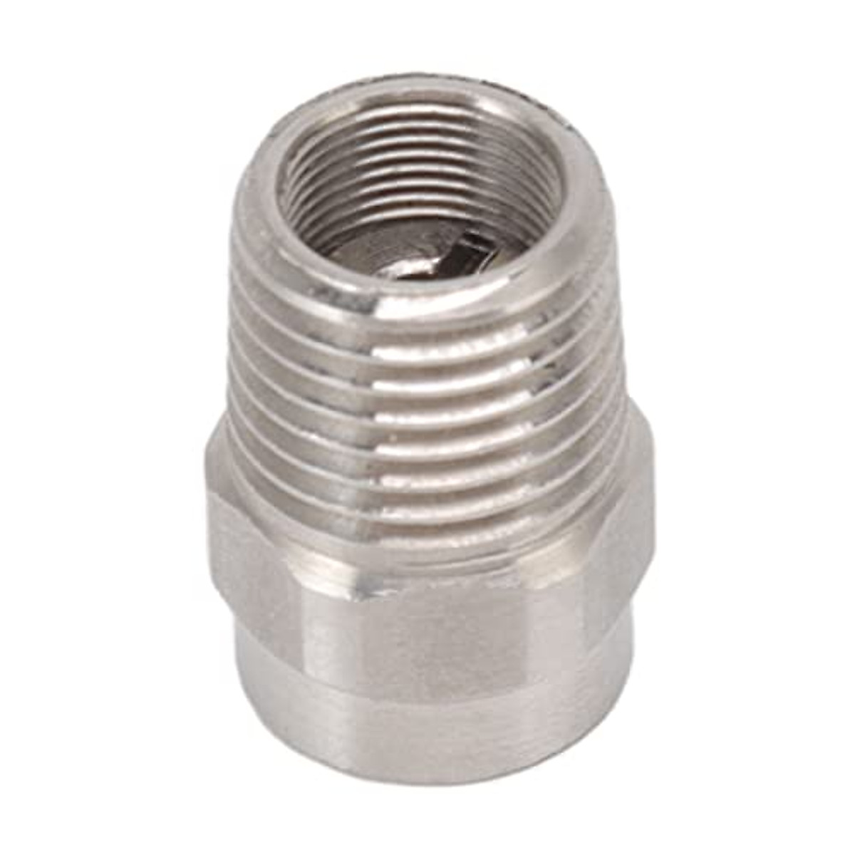 Jeanoko Misting Nozzle, Garden Atomization System External Thread Stainless Steel 2PCS Multi Purpose for Watering