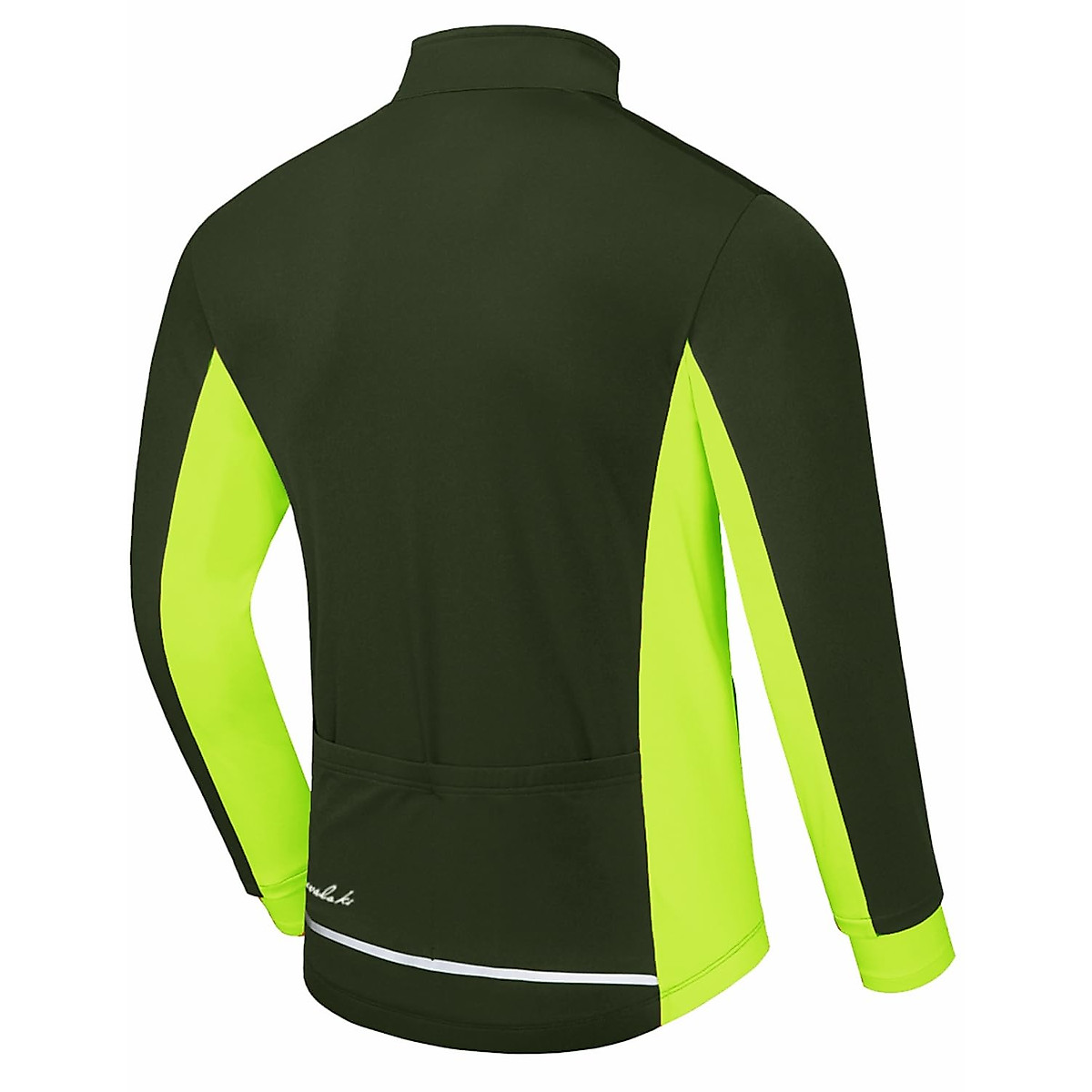 Przewalski Cycling Bike Jackets for Men Winter Thermal Running Jacket Windproof Breathable Reflective Softshell Windbreaker