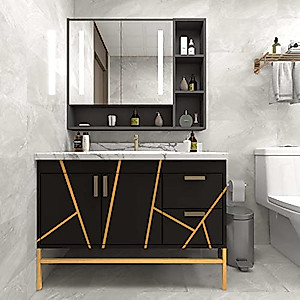 Gold Stainless Steel Wallpaper Self-Adhesive Cleanable Removable Peel and Stick 17.71" X 78.7" Refrigerator Speaker Dryer Cabinet Oven Appliances Furniture Renovation Kitchen Glitter Wallpaper