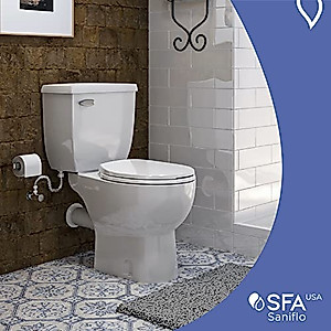 SANIFLO Toilet Tank - Residential - EPA Certified - White