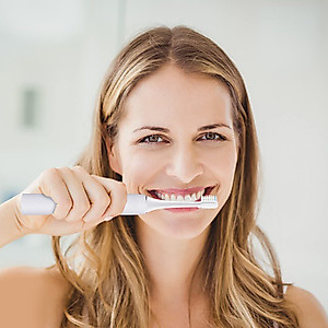 Water Flosser and Ultrasonic Electric Toothbrush Combo + 4 Pack Replacement Toothbrush Heads Compatible with ANWIEL