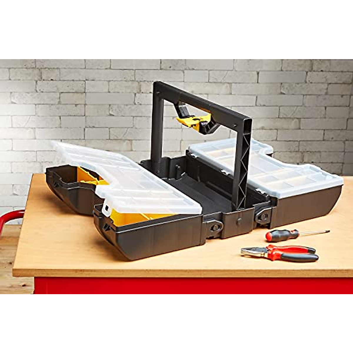 Stanley STST1-71963 3-In-1 Tool Organiser - Black/Yellow