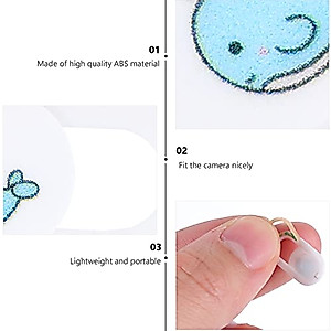 SOLUSTRE Echo Laptop 3pcs Webcam Cover Computer Camera Cover Slide Camera Cover Lens Privacy Cover Slider Cute Whale Show Echo Show