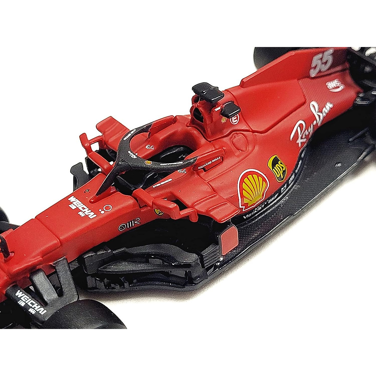 Bburago B18-36829S 1:43 F1 2021 Ferrari SF21 SAINZ, Assorted Designs and Colours
