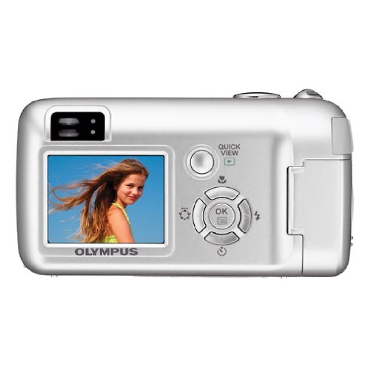 Olympus D-580 4MP Digital Camera with 3x Optical Zoom