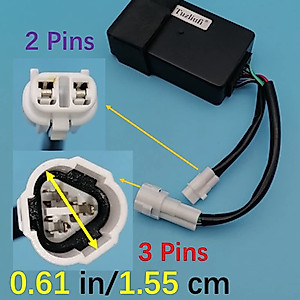 Tuzliufi CDI Igniter Compatible with Kawasaki Lakota Bayou KEF300 KLF300 B C KEF KLF 300 KLF300B KLF300C 21119-1241 21119-1258 21119-1302 21119-1369 1988-1991 1992-1999 2000 2001 2002 2003 2004 Z129