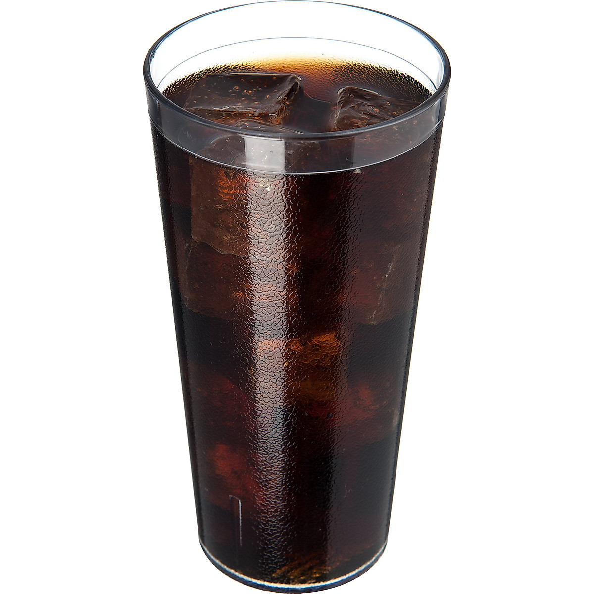 CFS 52248107 Stackable ShatterResistant Plastic Tumbler, 24 oz., Clear (Pack of 6)