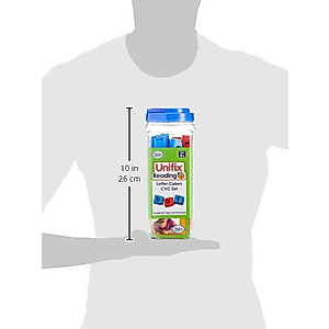 Didax Educational Resources CVC Unifix Letter Cubes (Set of 90)