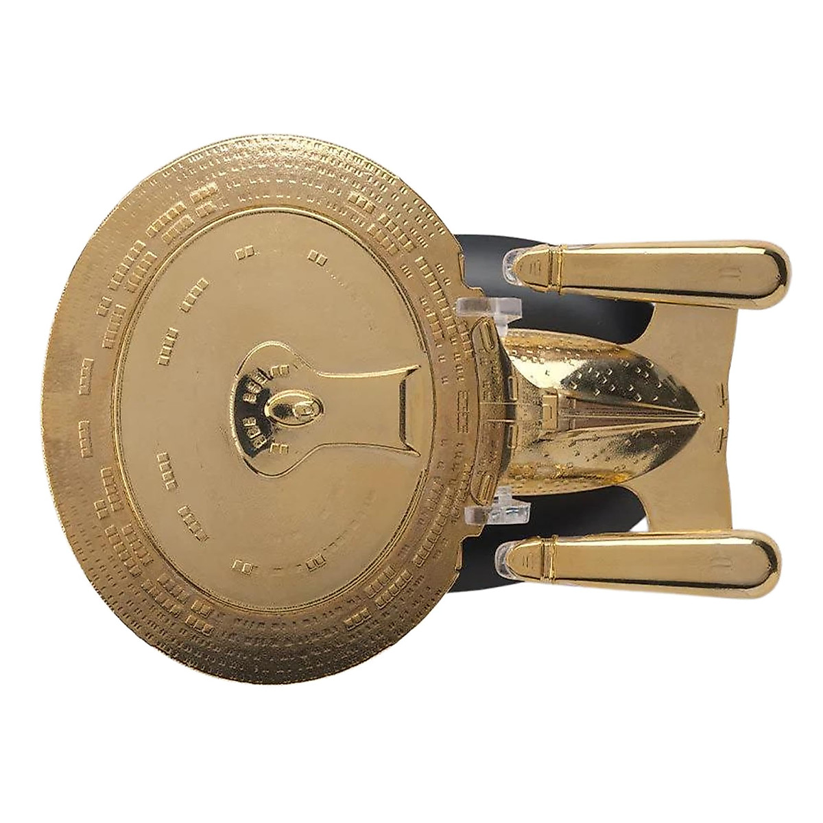 Star Trek The Official Starship Collection | Gold Plated U.S.S. Enterprise NCC-1701-D Special Edition by Eaglemoss Hero Collector