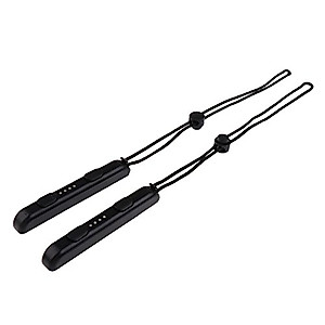 BESSTUUP 2X Strap for Joy-con Strap for Nintendo Switch Controller, Portable Wristband-Black