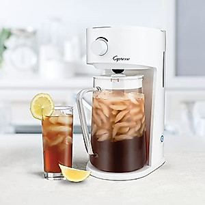 Capresso 623.02 Select Iced Tea Maker, 80 oz, White