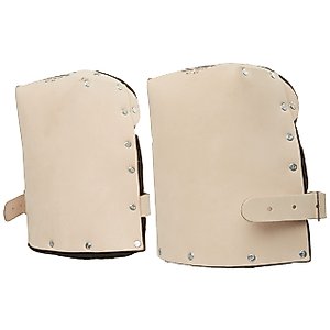 CLC Custom Leathercraft 309 Leather Kneepads, Heavy Duty,Tan
