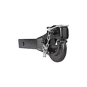 ANGCOSY 10-Ton Pintle Hook Trailer Hitches Receiver Hook for 2” Hitches Hitch Hook Military Receiver, 20000 lbs, 15” Length