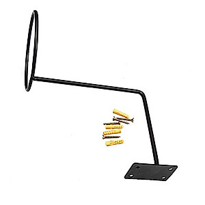 YOTHG Display Rack Storage Holder Wig Hook Hanger Multifuctional Wall Mount Hat Black Durable Ball Screws Thickened Base(Black)