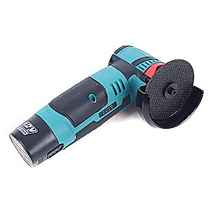YIYIBYUS Mini Angle Grinder Cordless Brushless M5 Cutter Polishing Grinding Machine 12V 19500rmp Handheld Polisher Power Tool
