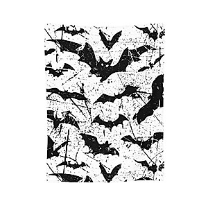 Halloween Bat Throw Blanket Super Soft Warm Bed Blankets for Couch Bedroom Sofa Office Car, All Season Cozy Flannel Plush Blanket for Girls Boys Adults, 60"X50"