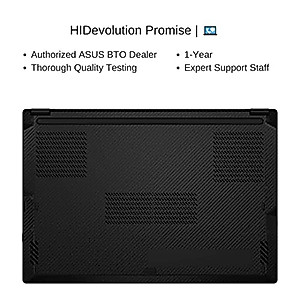 HIDevolution ASUS ROG Flow X16 GV601VI 16" WQXGA 240Hz Touch, 2.6 GHz i9-13900H, RTX 4070, 32 GB DDR5 RAM, 2 TB PCIe SSD, Windows 11 Pro