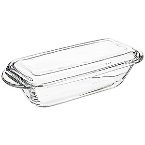 Anchor Hocking Presence Design Butter Dish with Cover