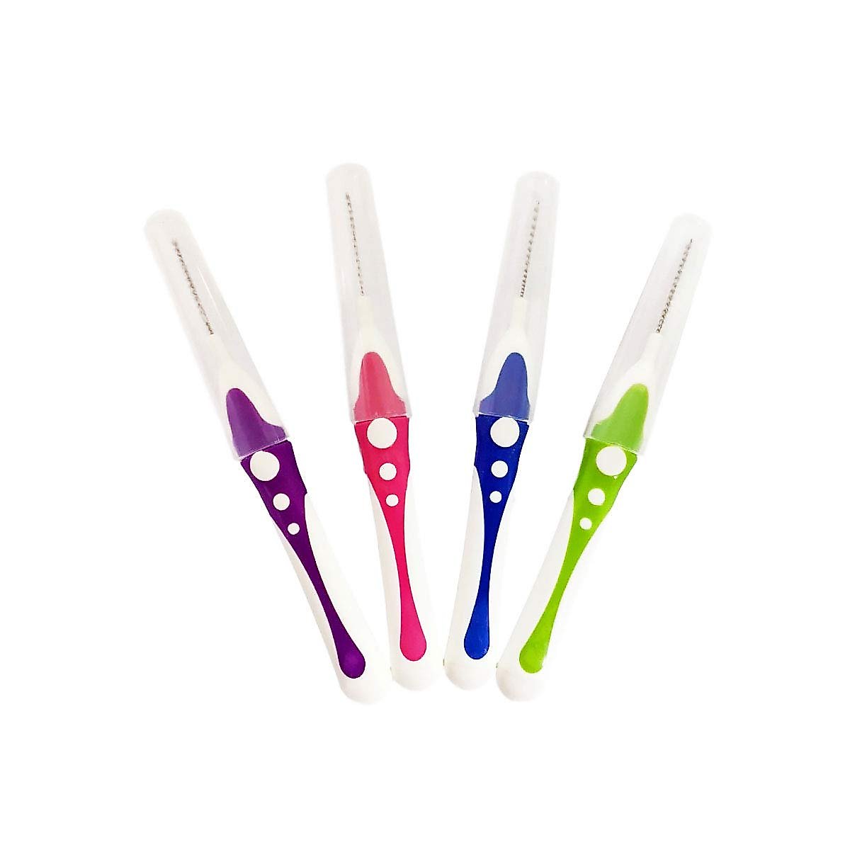 Wasser Vela 16pcs XL Size Orthodontic Interdental Brush, 4 Handle Colors, Clean Between Teeth and Braces, Flexible Handle and Durable Wire, Easy to Use and No Break (Started Pack)