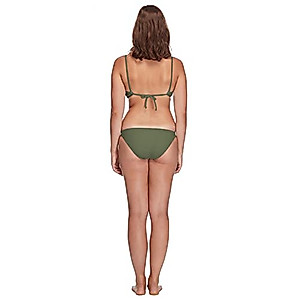 Body Glove Women's Standard Smoothies Solo Solid Underwire D, DD, E, F Cup Bikini Top Swimsuit, Cactus, D