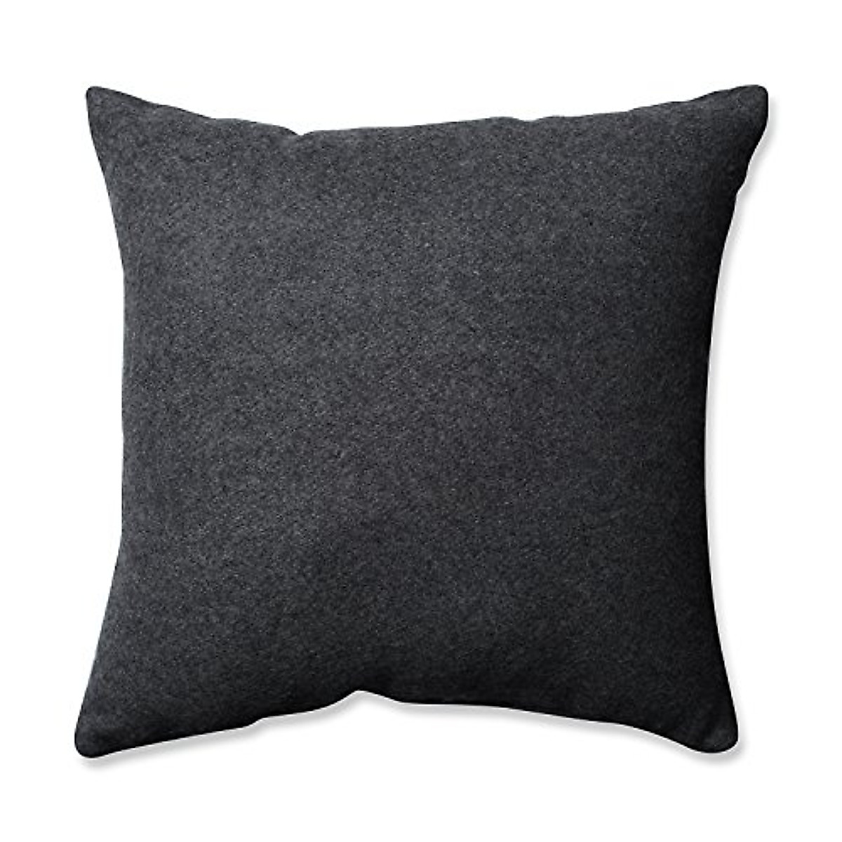 Pillow Perfect Tribal Sampler Felt Throw Pillow, 16.5", Dark Melange/Grey